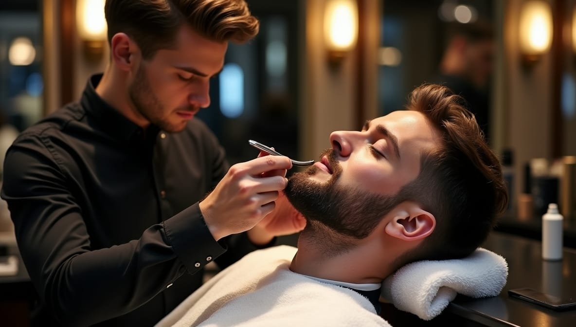 Beard Shaving Services at Big Boss Salon - Best Man's Salon in UAE ...